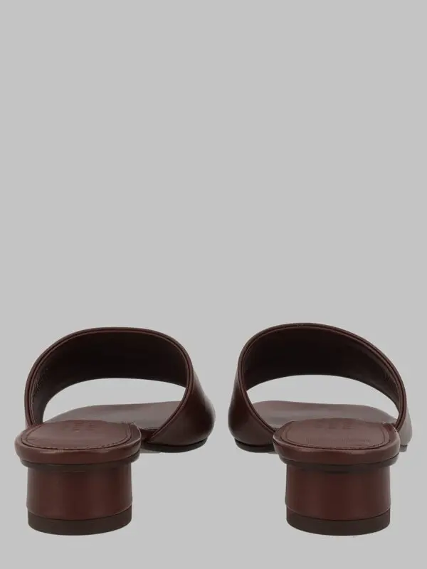 MAISON MARGIELA Anatomic" Leather Sandals - Brown