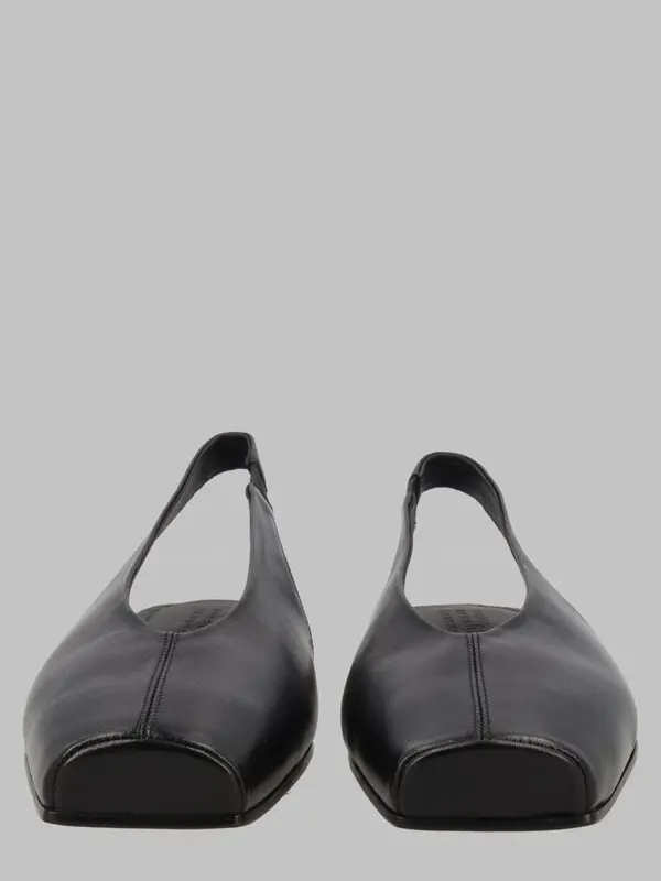 MAISON MARGIELA Ballerina Slingback In Leather - Black