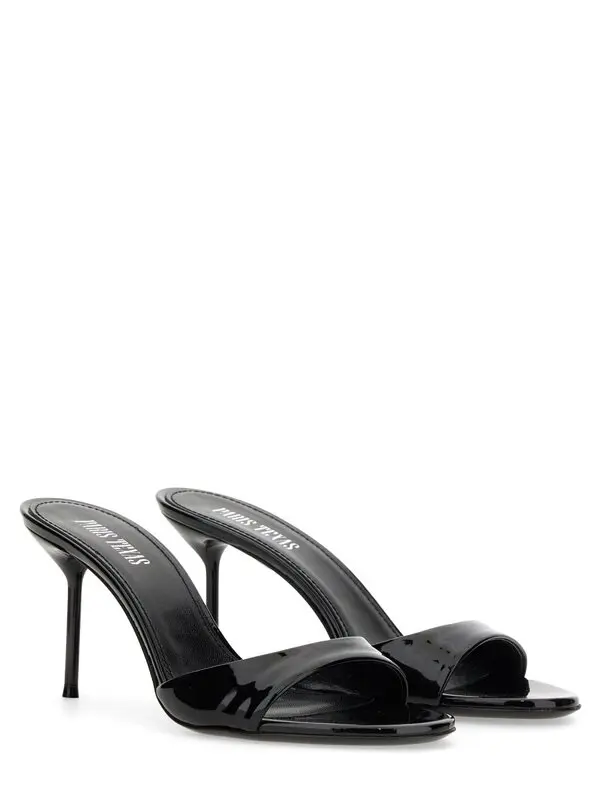 Paris Texas Lidia Mule With High Heel - Black