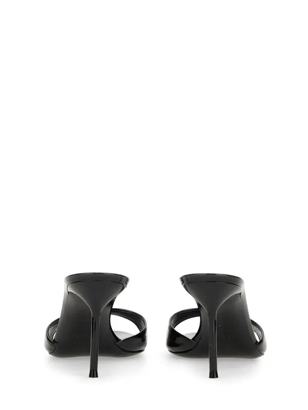 Paris Texas Lidia Mule With High Heel - Black