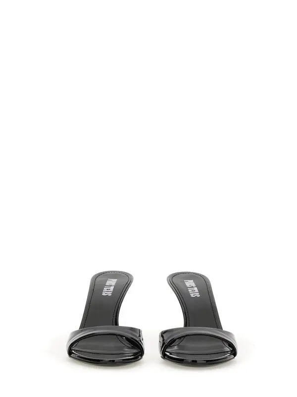 Paris Texas Lidia Mule With High Heel - Black