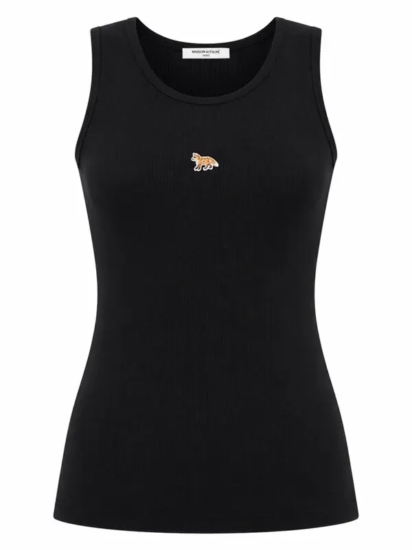 Maison Kitsuné Baby Fox Ribbed Tank Top