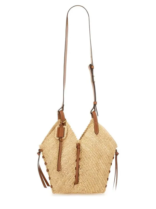 Isabel Marant Étoile Losange' Mini Raffia Bag