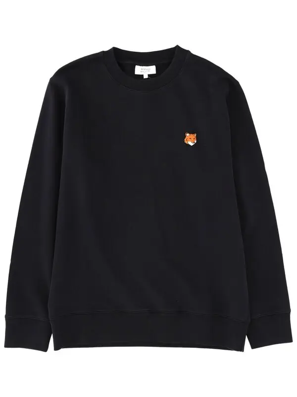 Maison Kitsuné Fox Head Cotton Sweatshirt
