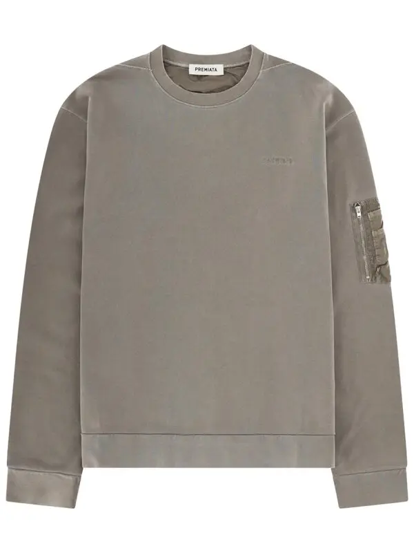 Premiata Cotton Sweatshirt With Logo Detail