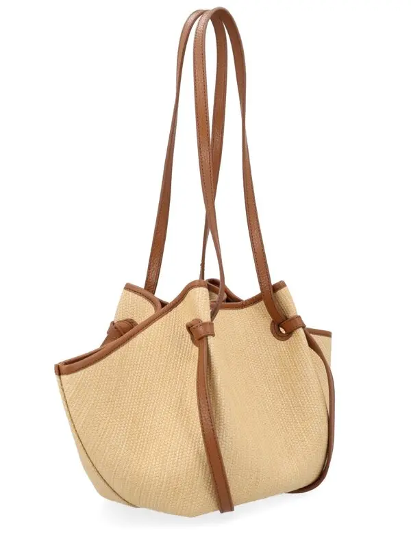 Yuzefi Mochi' Raffia Bag - Beige