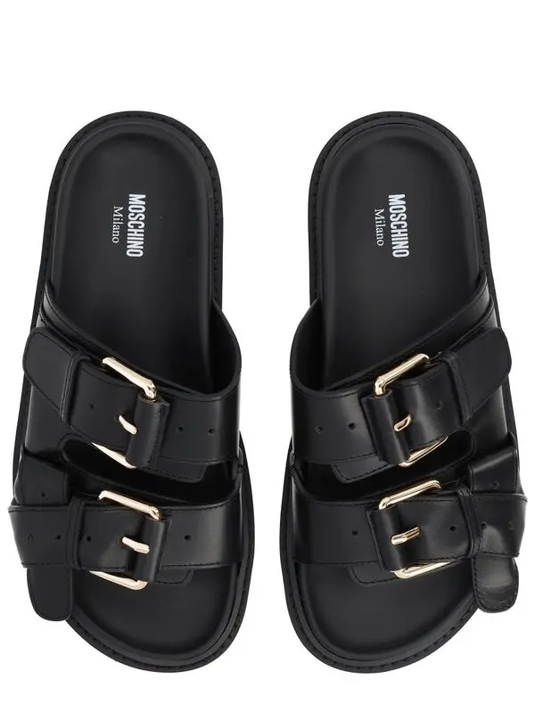 Moschino Tie Me Sandals