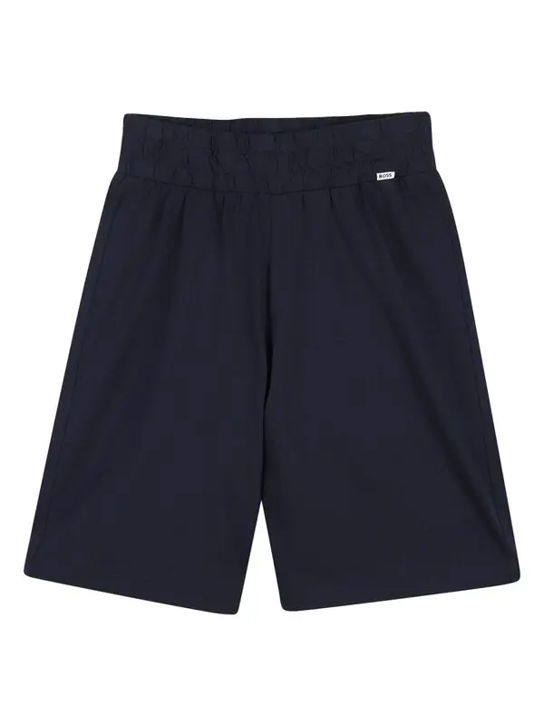 BOSS Set: Logo T-shirt And Bermuda Shorts