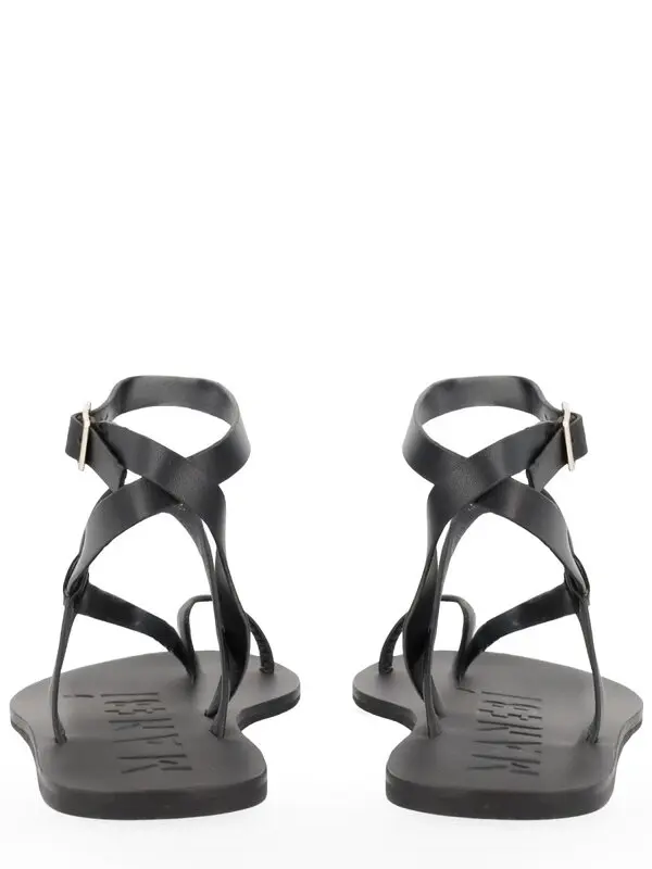 Manebí Leather Strappy Sandals