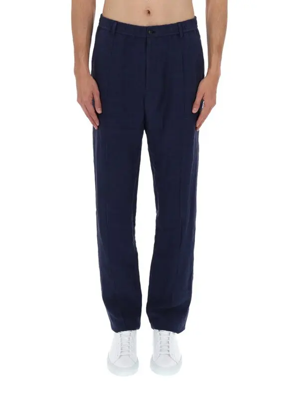 Emporio Armani Linen Trousers