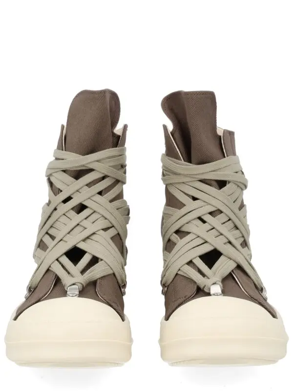 Rick Owens Megalace" High Top Sneakers