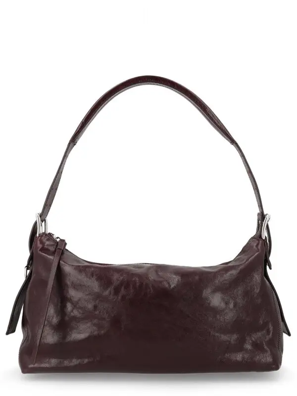 LEMAIRE Borsa 'belted Baguette - Bordeaux
