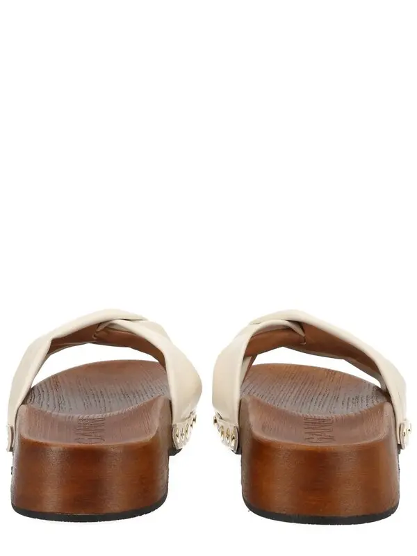 GANNI Tia Fairy" Zoccolo Clogs - Ivory