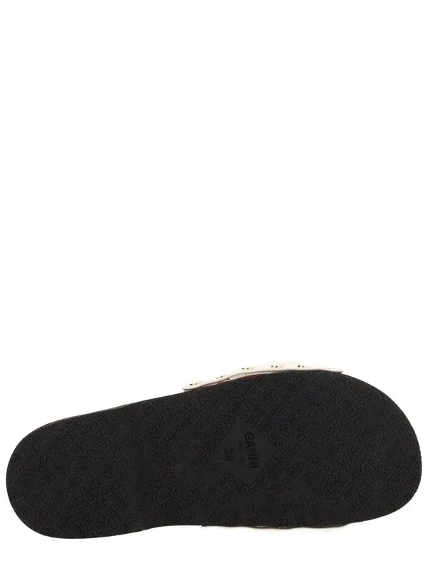 GANNI Tia Fairy" Zoccolo Clogs - Ivory