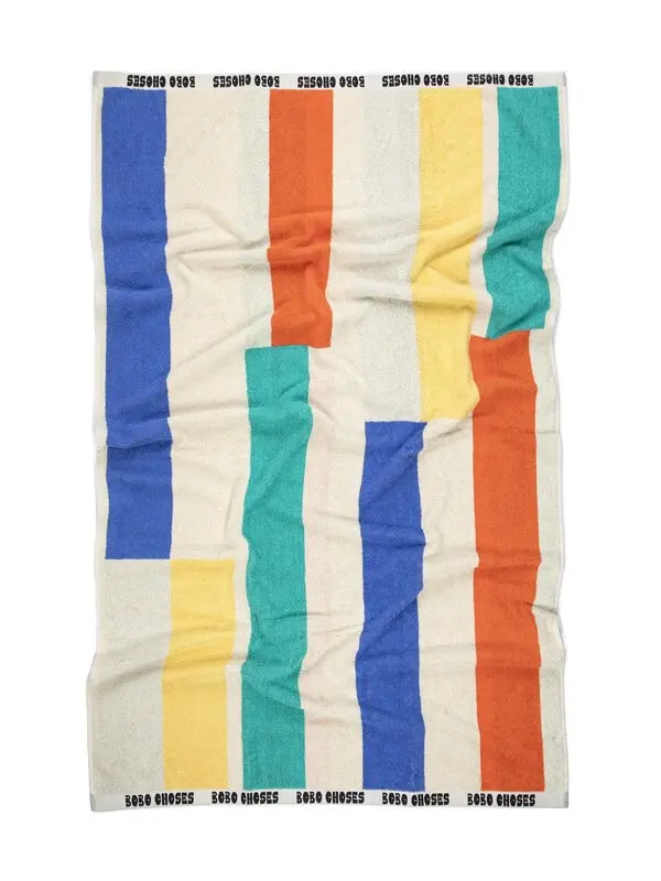 BOBO CHOSES Logo Beach Towel - Multicolour