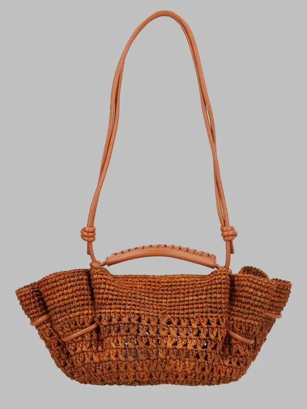 Hereu Arta' Mini Raffia Crochet Bag