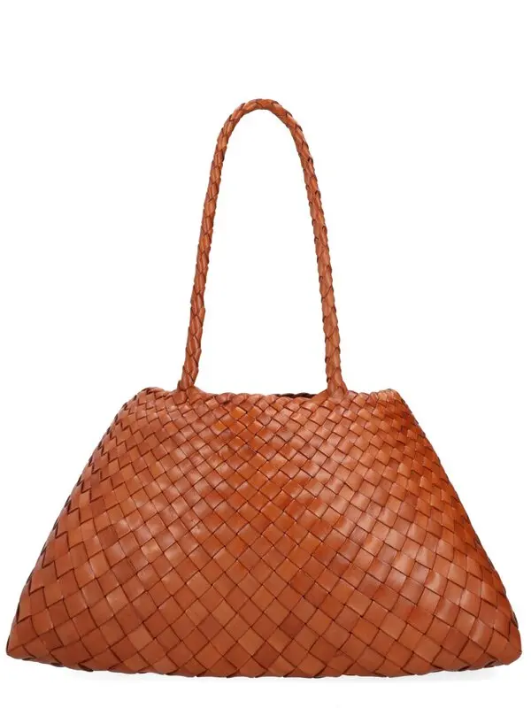 Dragon Diffusion Santa Croce Big Tote Bag - Brown