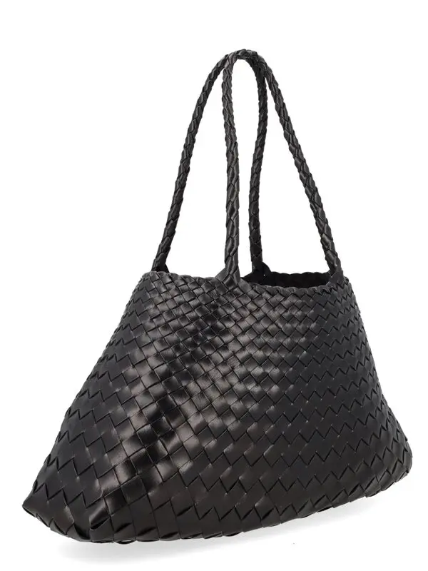 Dragon Diffusion Santa Croce' Big Tote Bag - Black