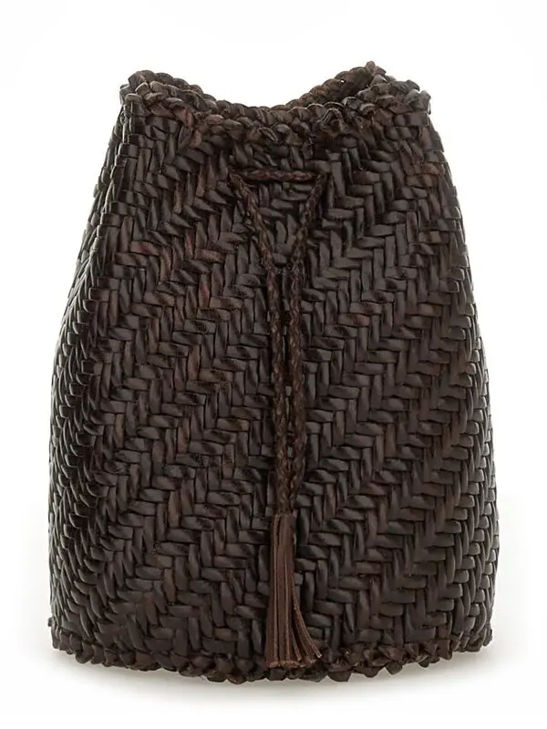 Dragon Diffusion Pompom Double Jump Bag - Brown