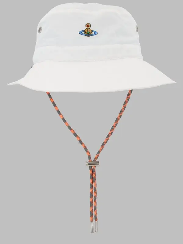VIVIENNE WESTWOOD Adventure Bucket Hat - White