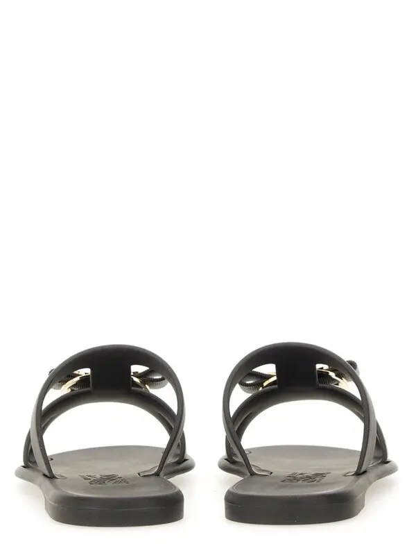 FERRAGAMO Vara Slides - Black