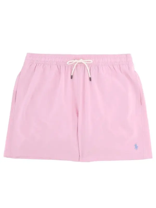 Polo Ralph Lauren Swim Shorts With Logo - Pink