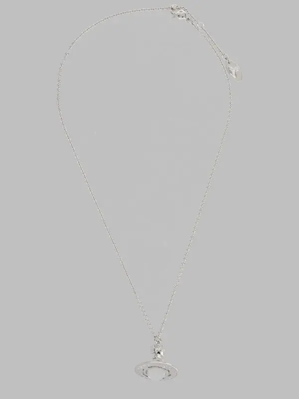 VIVIENNE WESTWOOD Orb Small Pendant Necklace - Silver