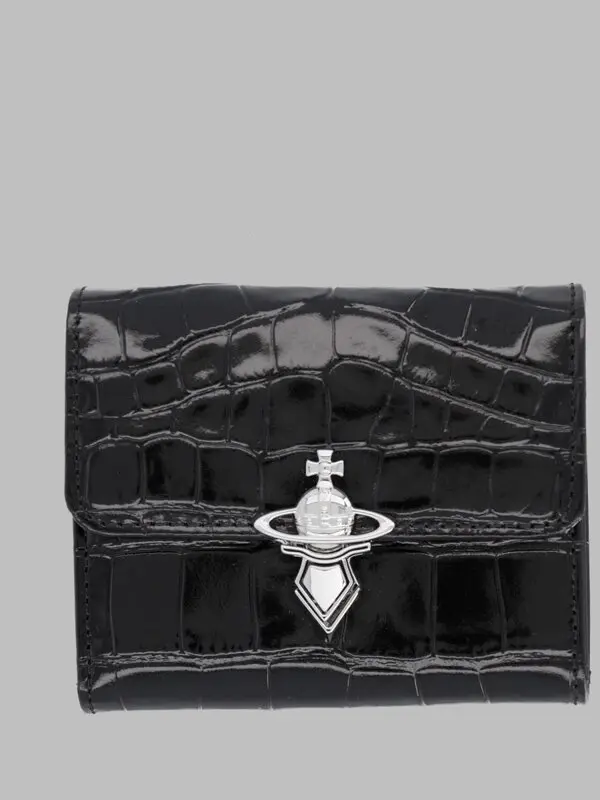 VIVIENNE WESTWOOD Portafoglio 'orb Clasp - Black