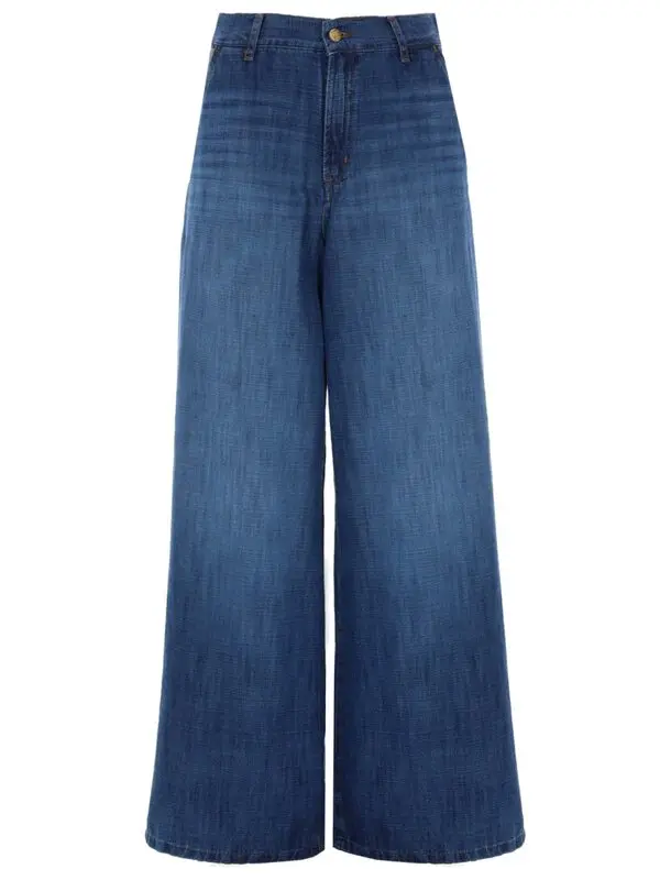 LOIS Name Marlene Wide Leg Jeans - Blue