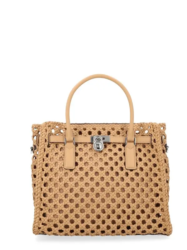 Michael Kors Hamilton Moderne Woven Tote Bag