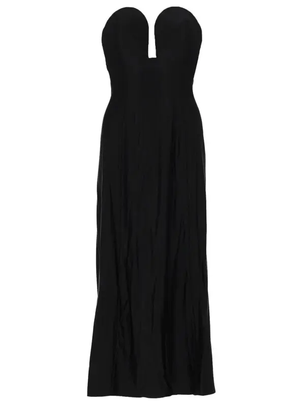 Rabanne Structured Heart-shaped Bustier Midi Dress