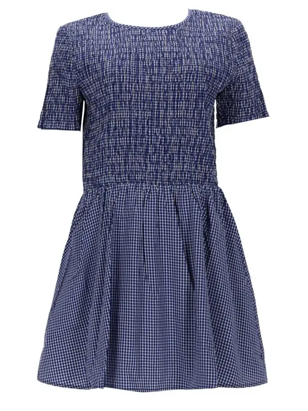 Baum Und Pferdgarten Assandra" Checked Mini Dress