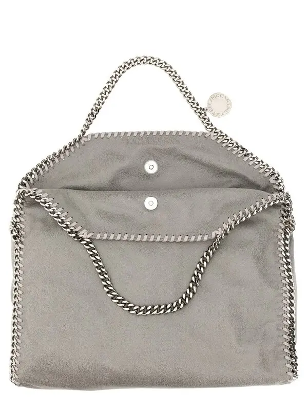Stella McCartney Falabella Fold Over Tote Bag - Grey