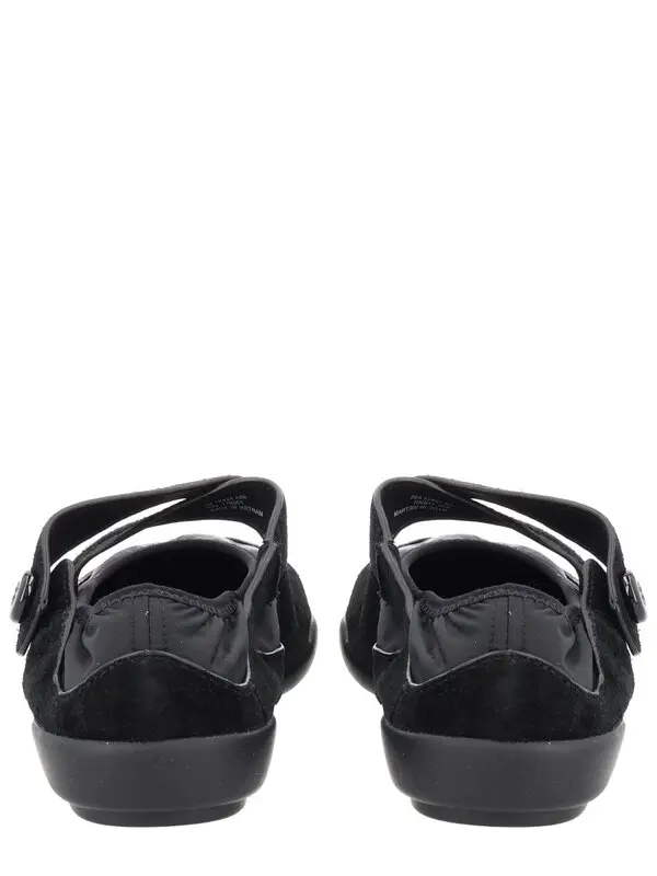 Tory Burch Romy Sport Mary Jane Ballerinas - Black
