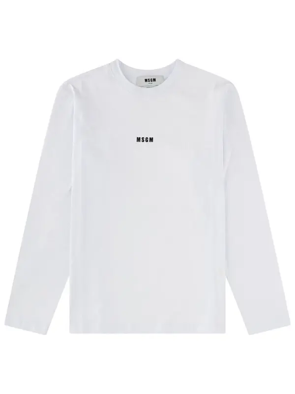 MSGM Logo Cotton T-shirt