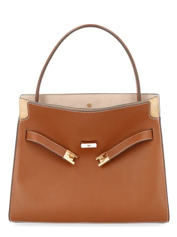 Tory Burch Lee Radziwill Small Leather Satchel