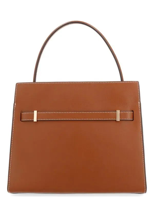 Tory Burch Lee Radziwill Small Leather Satchel