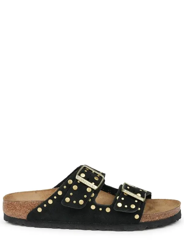 BIRKENSTOCK Arizona Rivet Sandals - Black