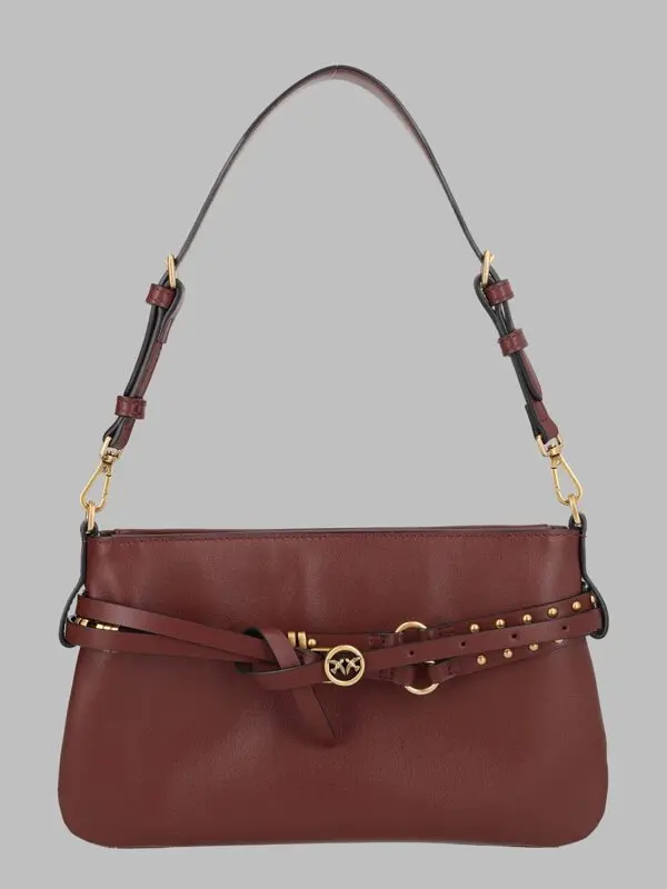 Pinko Belt Mini Leather Shoulder Bag