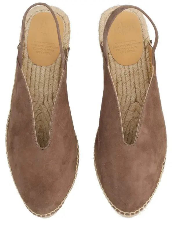 CastaÑer Rania Espadrille Flat - Brown