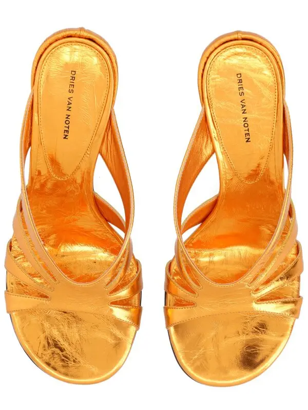 Dries Van Noten High Heel Sandals - Orange