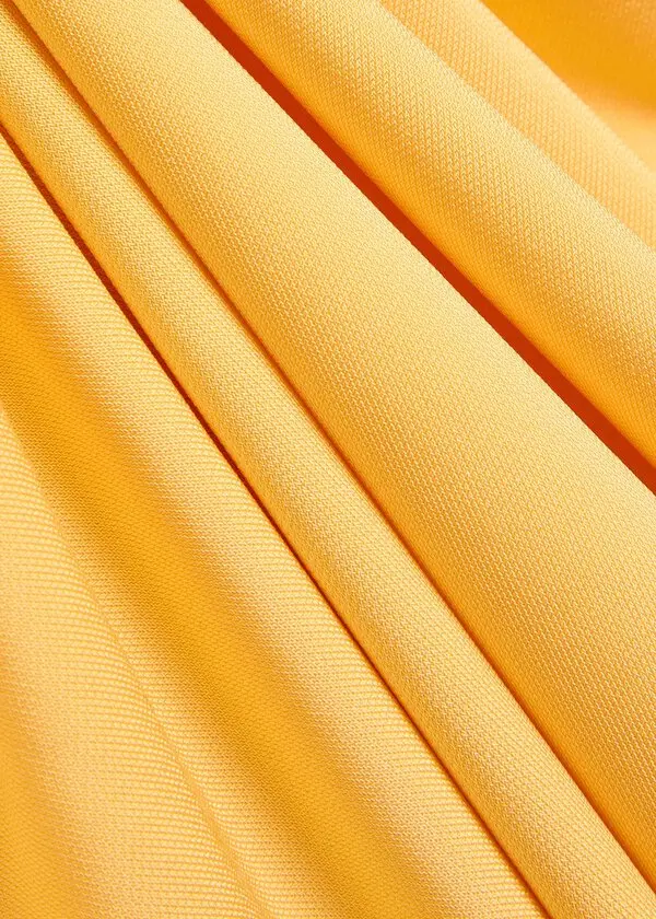 Simkhai Sheyda Draped Midi Dress - Yellow