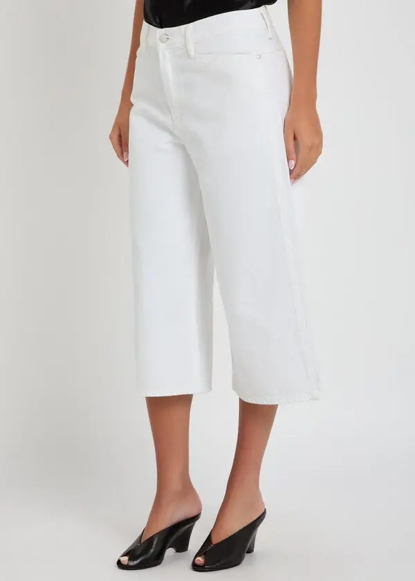 AGOLDE X Maria Mcmanus Wide-leg Denim Shorts