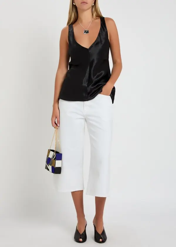 AGOLDE X Maria Mcmanus Wide-leg Denim Shorts