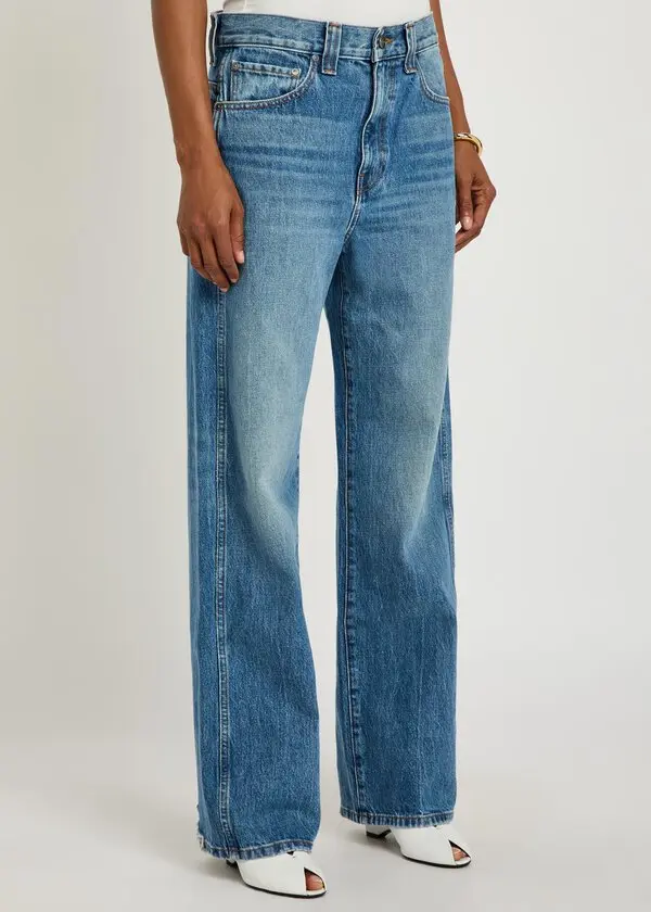 Khaite Bonnie Straight-leg Jeans