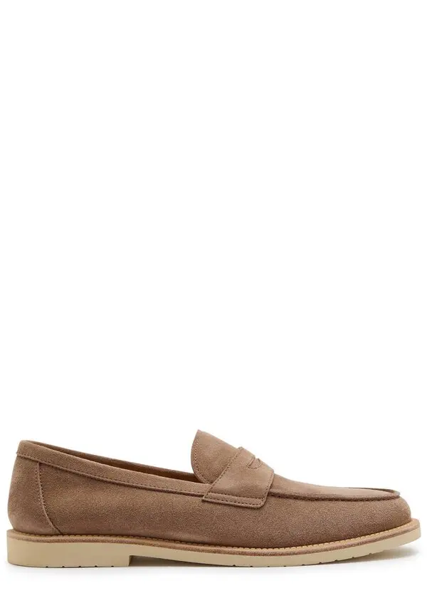 Brunello Cucinelli Suede Loafers