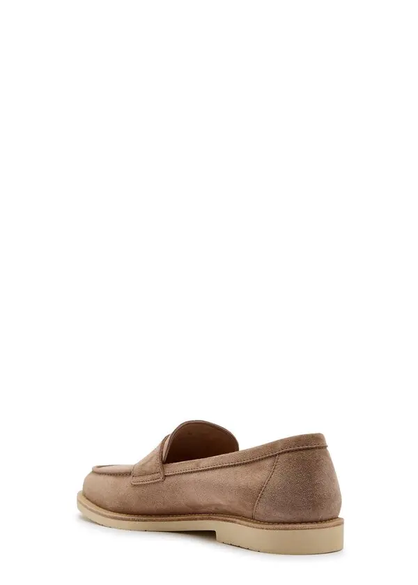 Brunello Cucinelli Suede Loafers
