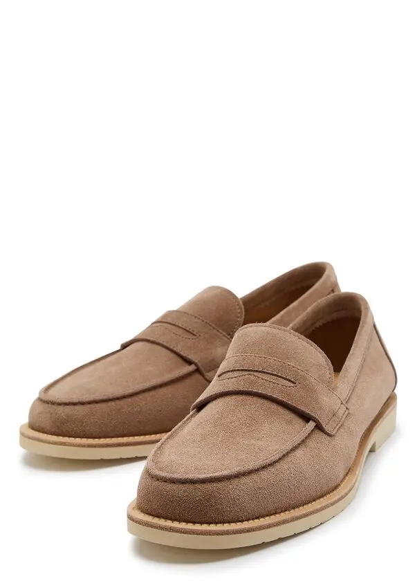 Brunello Cucinelli Suede Loafers