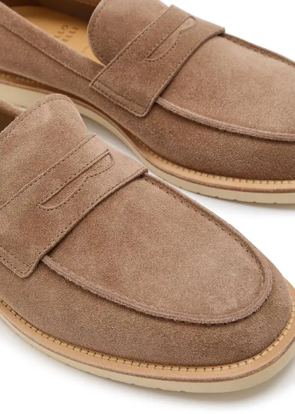 Brunello Cucinelli Suede Loafers