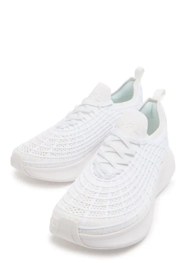 Apl Techloom Zipline Knit Sneakers - White